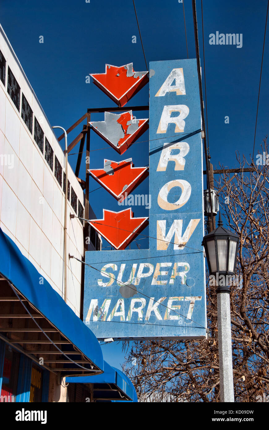 ARROW Super Market Stock Photo - Alamy