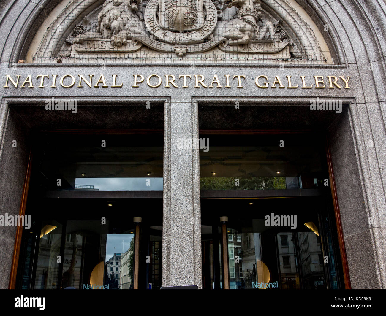 The National Portrait Gallery sign Stock Photo - Alamy