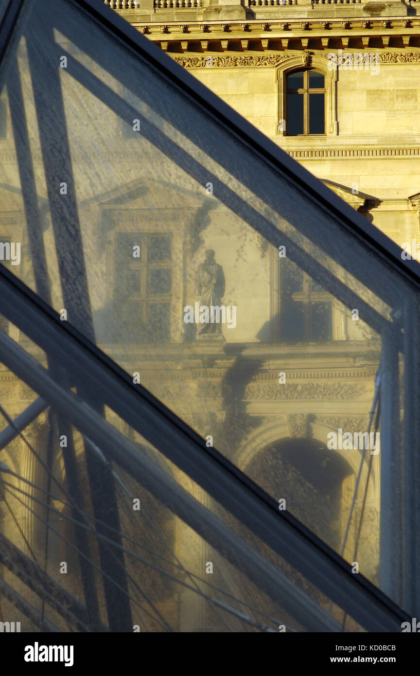 Louvre museum europe hi-res stock photography and images - Alamy