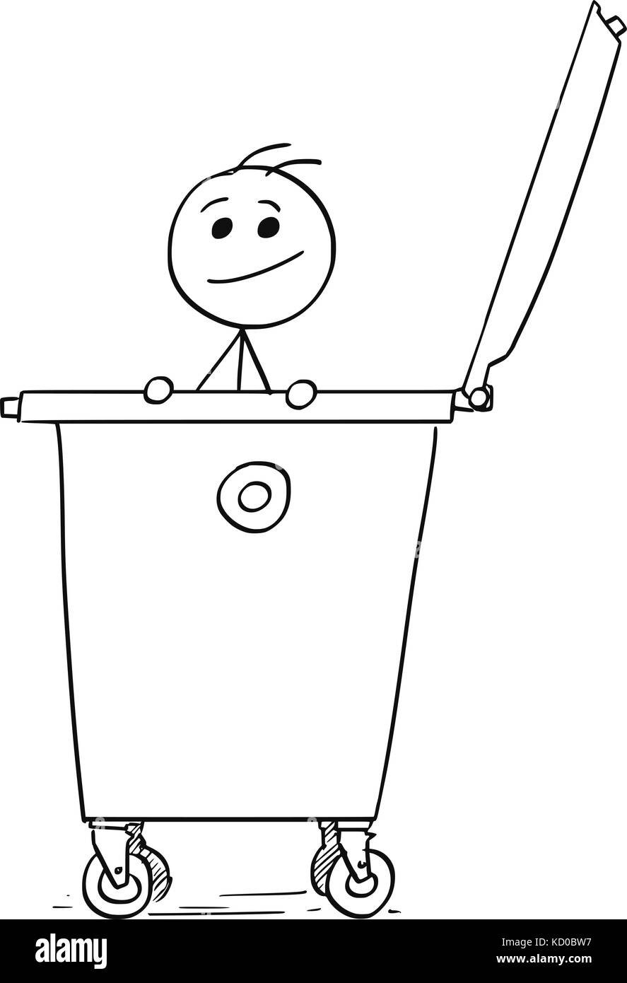 Refuse skip Stock Vector Images - Alamy