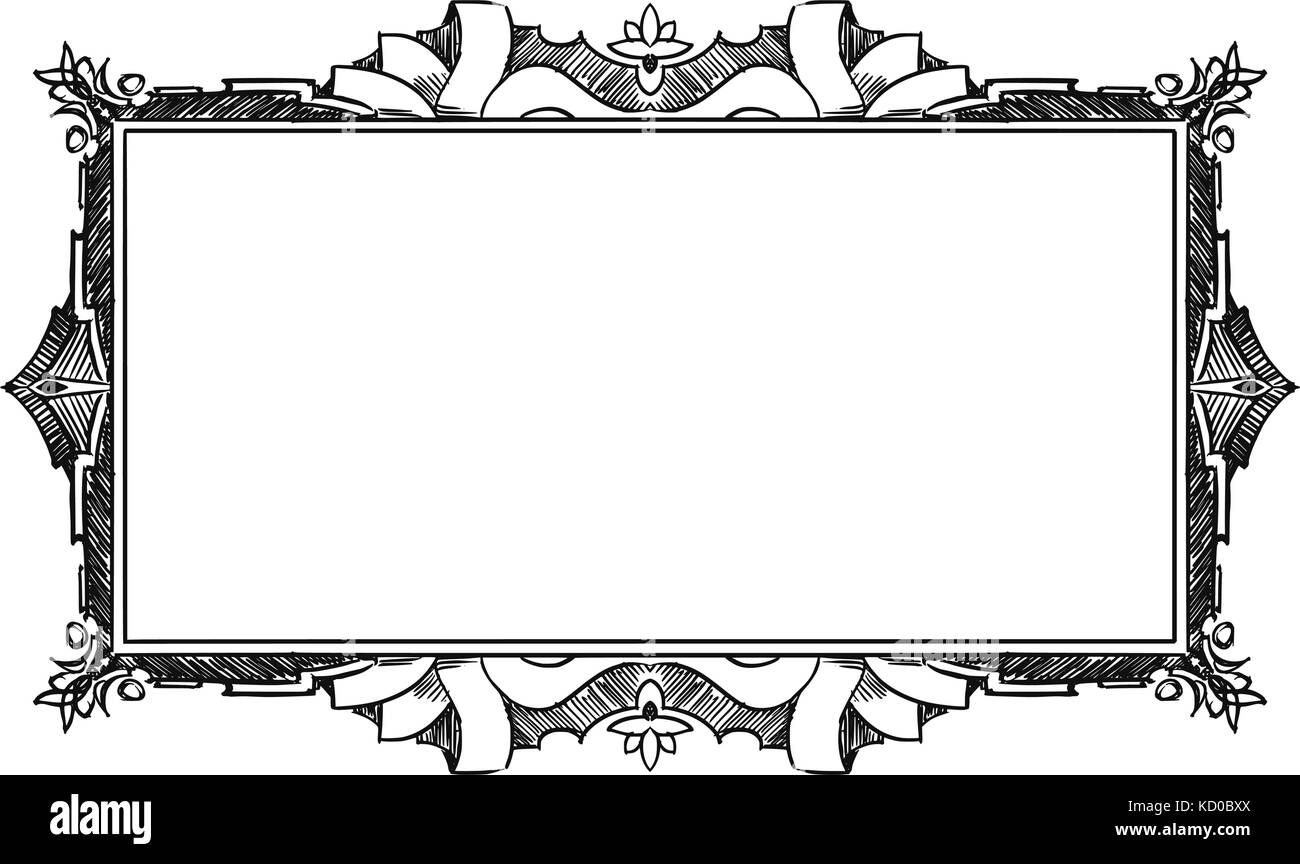 Decorative frame ornamental design Stock Vector Images - Alamy