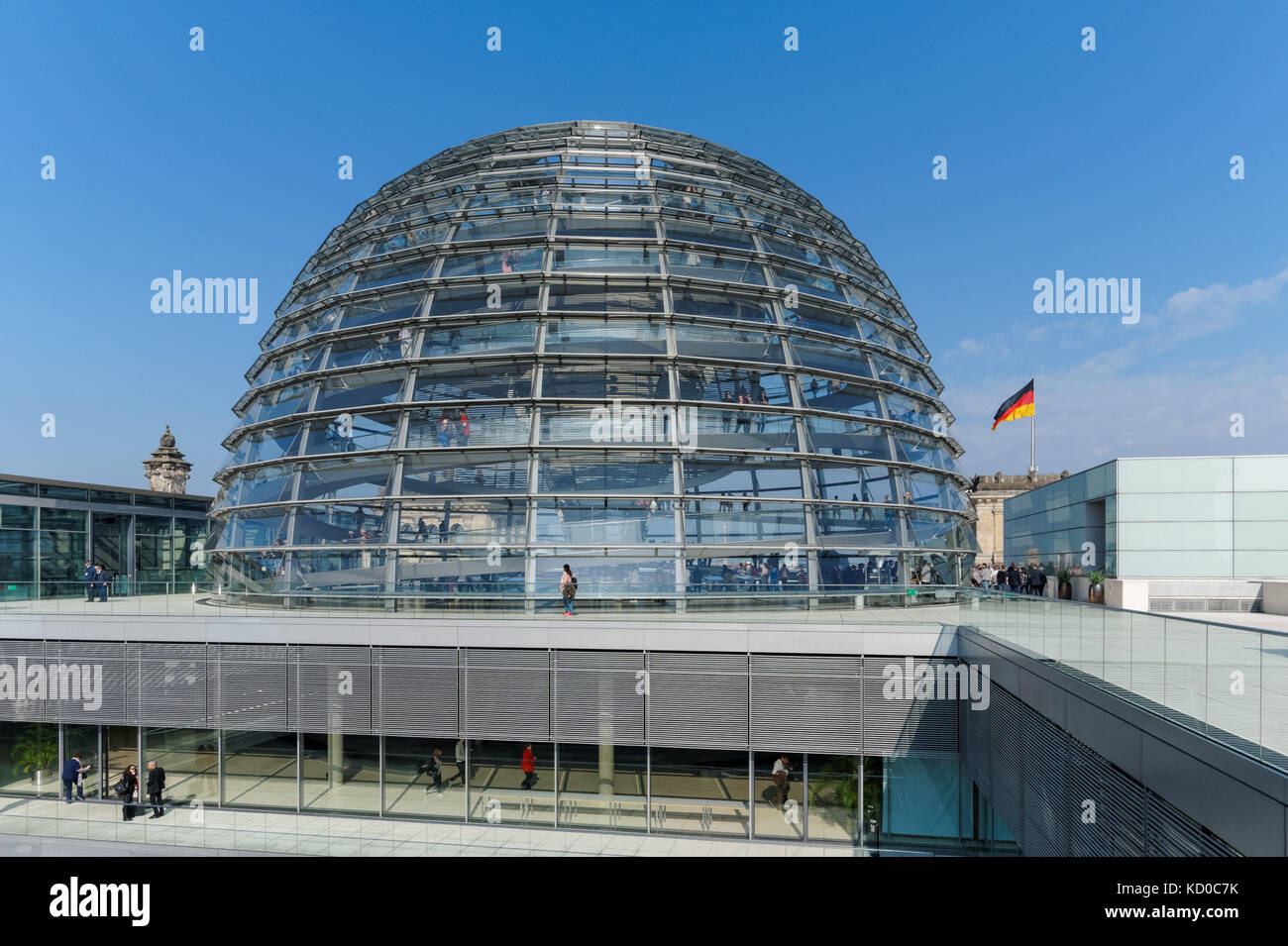 Visitors at the Reichstag dome in Berlin, Germany Stock Photo - Alamy