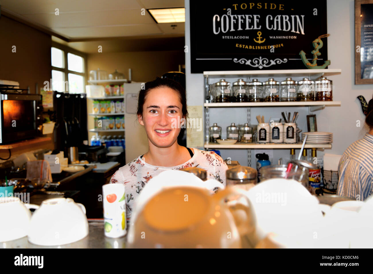 Coffee barista hi-res stock photography and images - Alamy