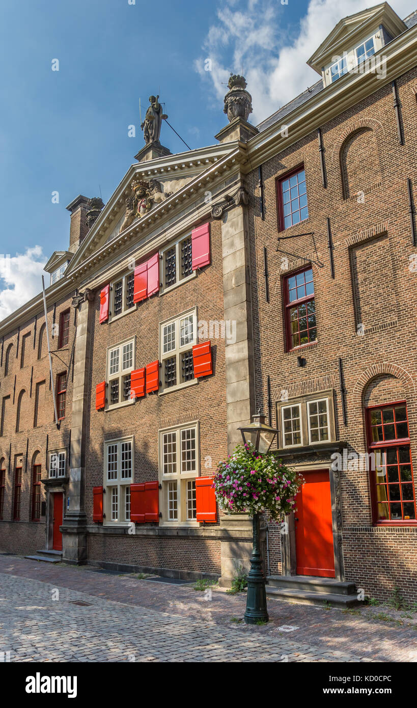 Gravensteen building of the university of Leiden, Netherlands Stock ...