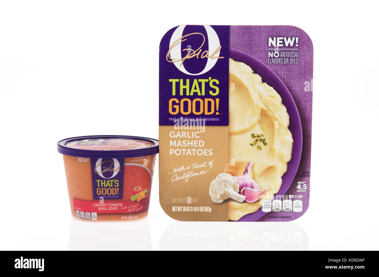 Oprah Winfrey's O THAT’S GOOD ! prepared comfort food of garlic mashed ...