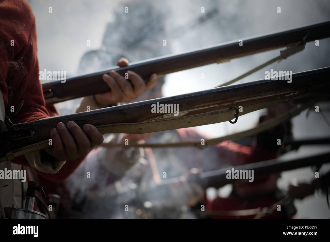 Revolutionary war re-enactors take part in annual Battle of Germantown ...