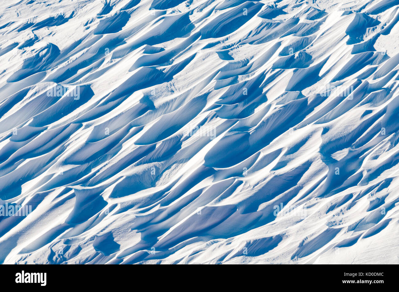Sastrugi on fast ice, Antarctica Stock Photo - Alamy