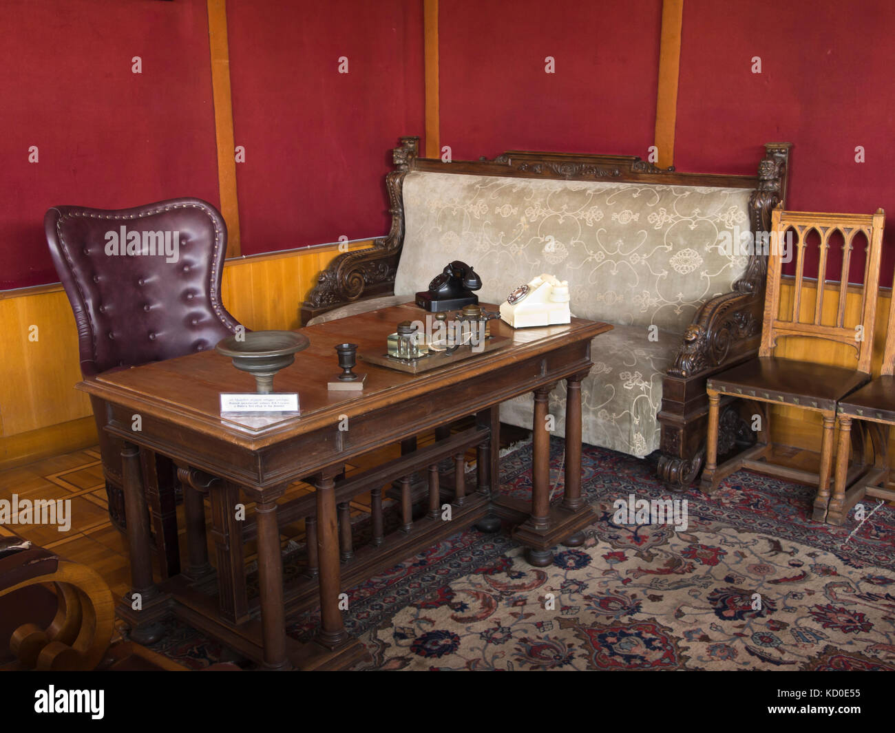 Joseph Stalin Museum in the town Gori in Georgia, his first Kremlin ...
