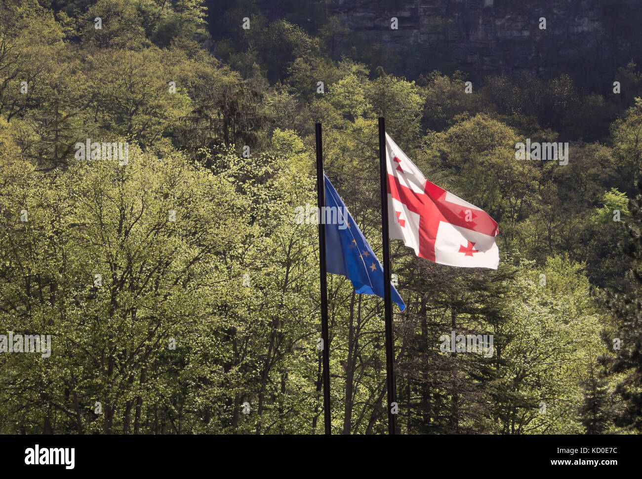 Borjomi Georgia, well known for its spring and mineral water as well as ...