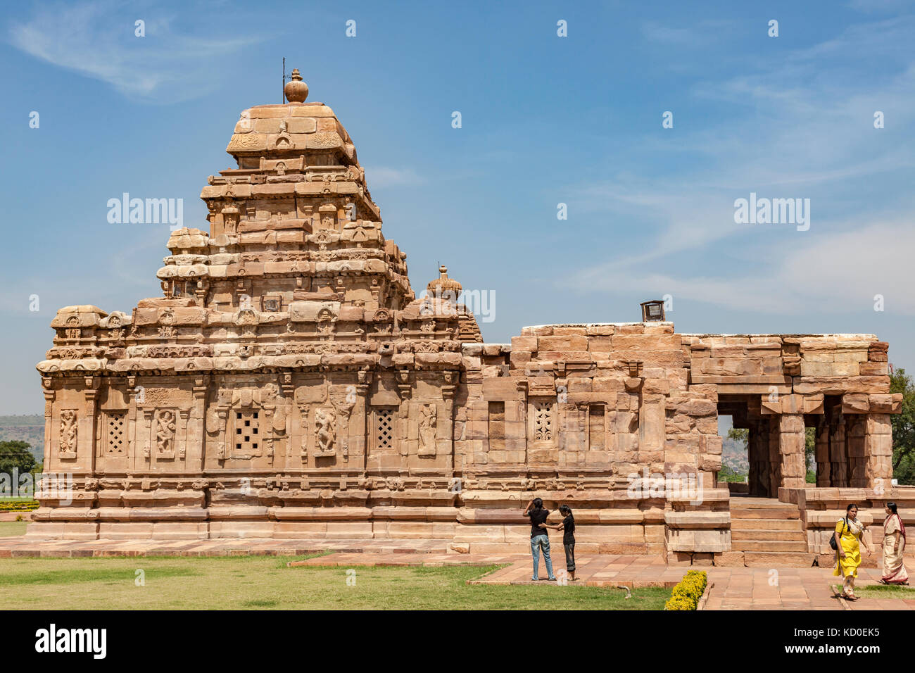 Pattadakal, also called Paṭṭadakallu or Raktapura, is a collection of ...