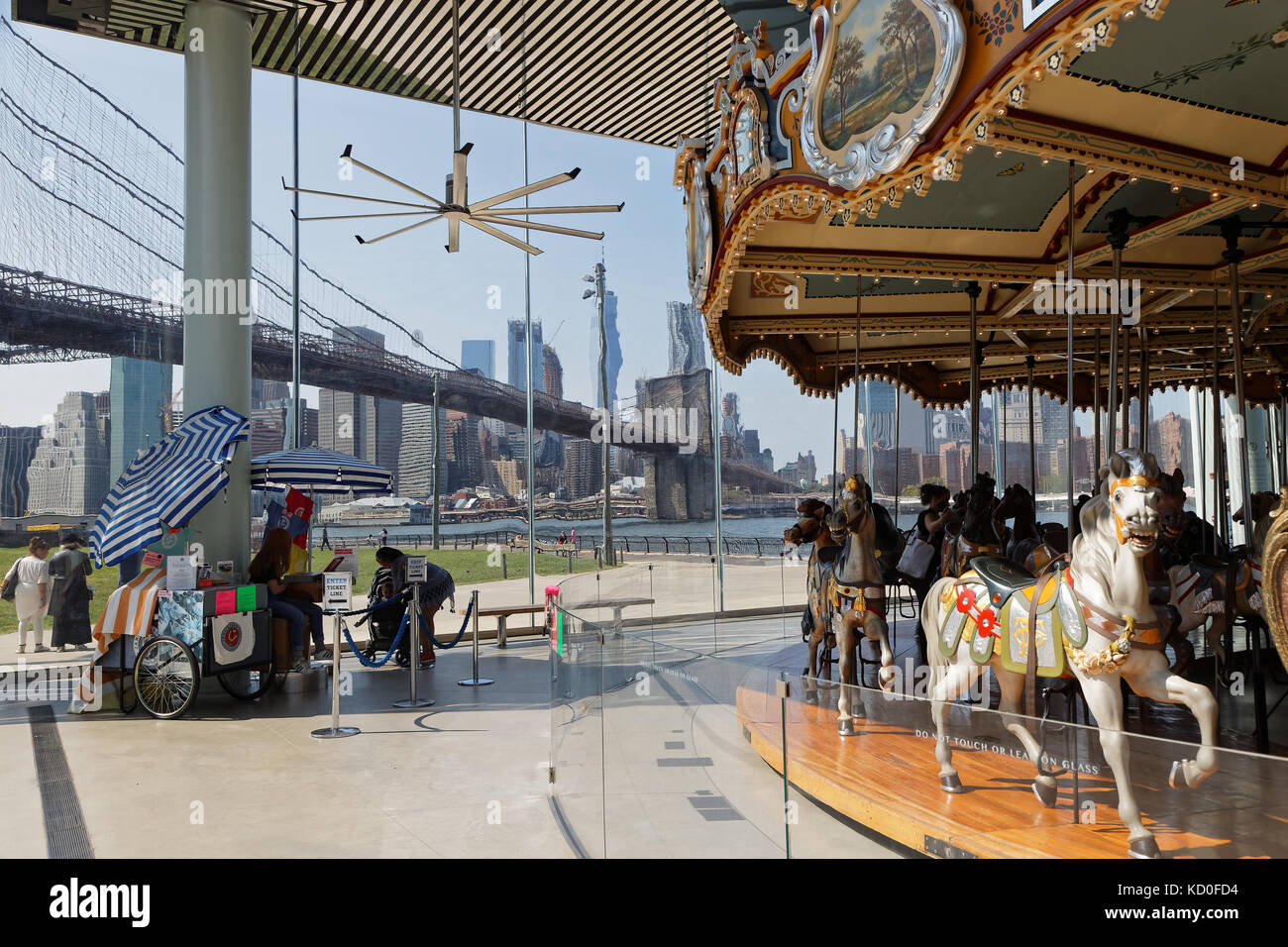 Manhattan merry go round hi-res stock photography and images - Alamy