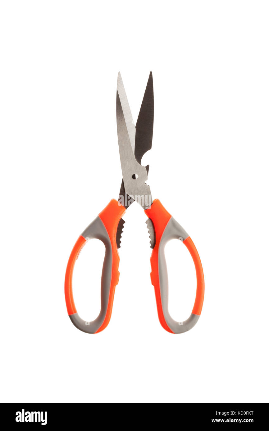 scissors isolated on white background Stock Photo - Alamy