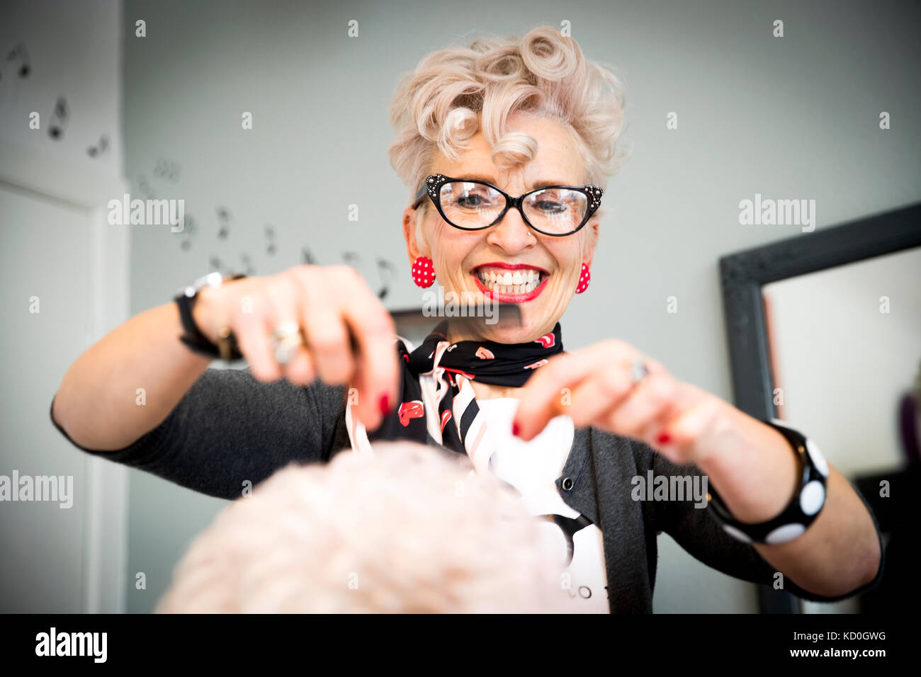 1950s beauty salon High Resolution Stock Photography and Images - Alamy