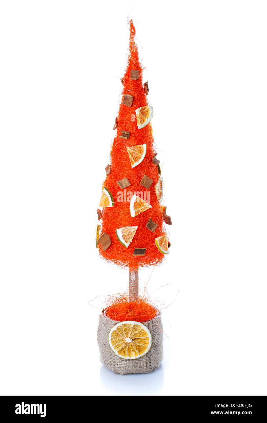 Decorative Christmas tree Stock Photo - Alamy