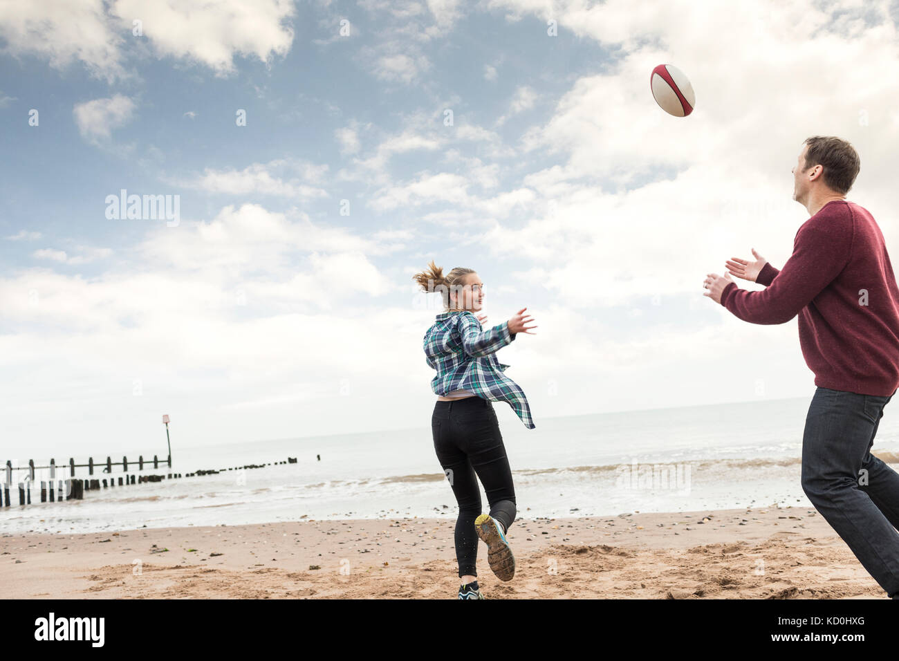 Playing Beach Rugby High Resolution Stock Photography and Images - Alamy