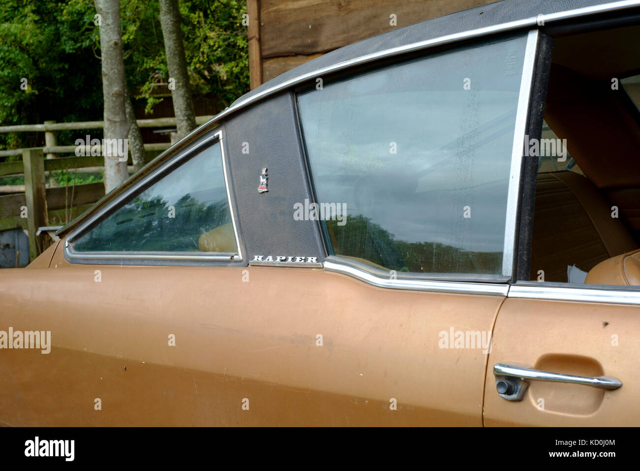 a barn find of a british sunbeam rapier car from the 1970s ready for ...