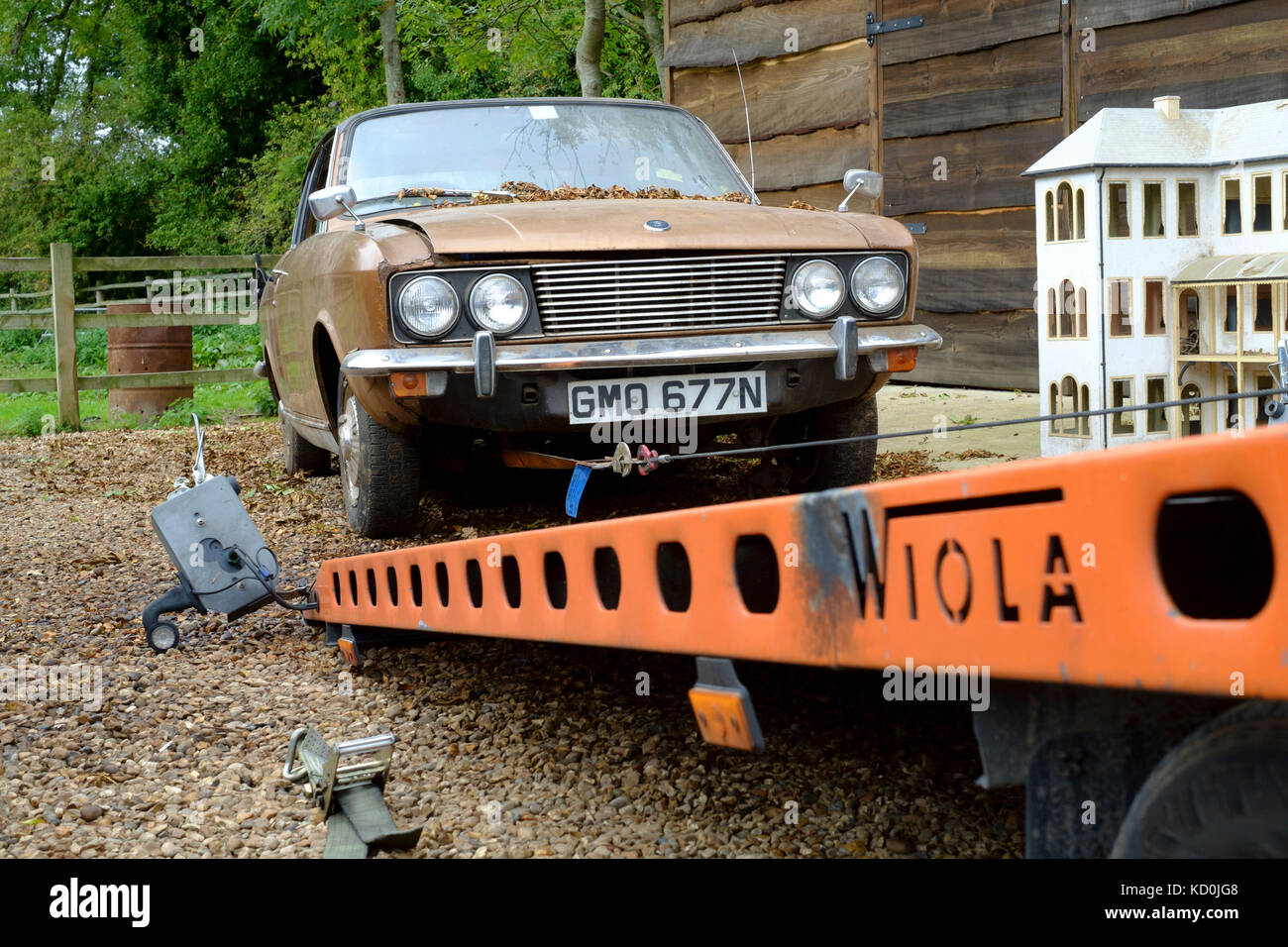 a barn find of a british sunbeam rapier car from the 1970s ready for ...