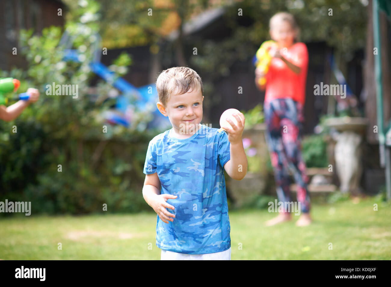 Mischievous boy hi-res stock photography and images - Alamy