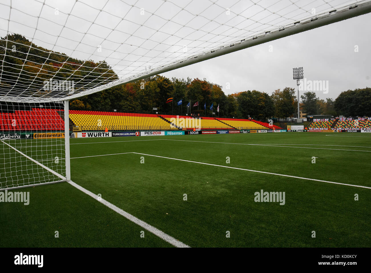 Vilnius, Lithuania. 8th Oct, 2017. Vilnius, Lithuania. 8th Oct, 2017. A ...
