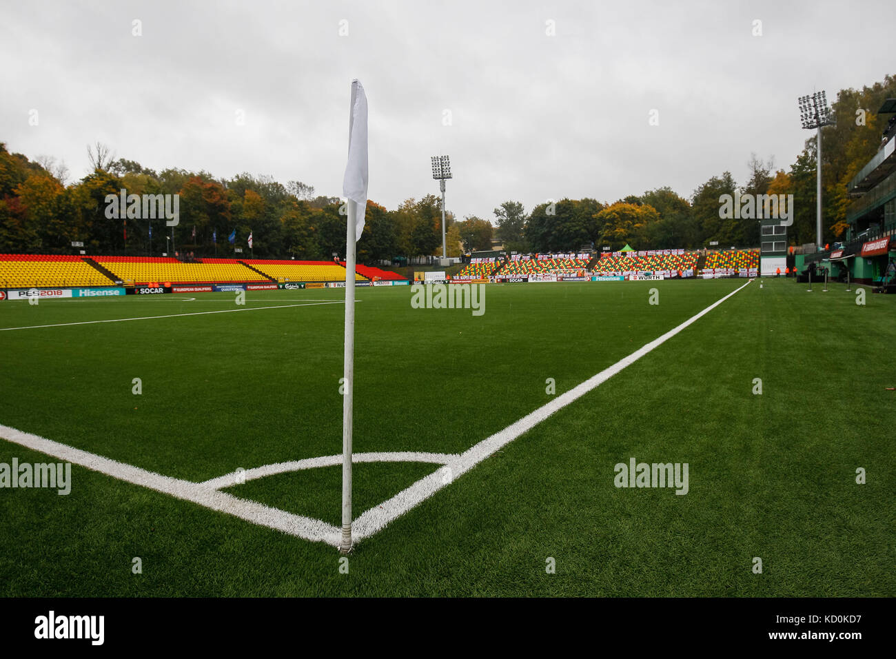 Football vilnius stadium general view hi-res stock photography and ...