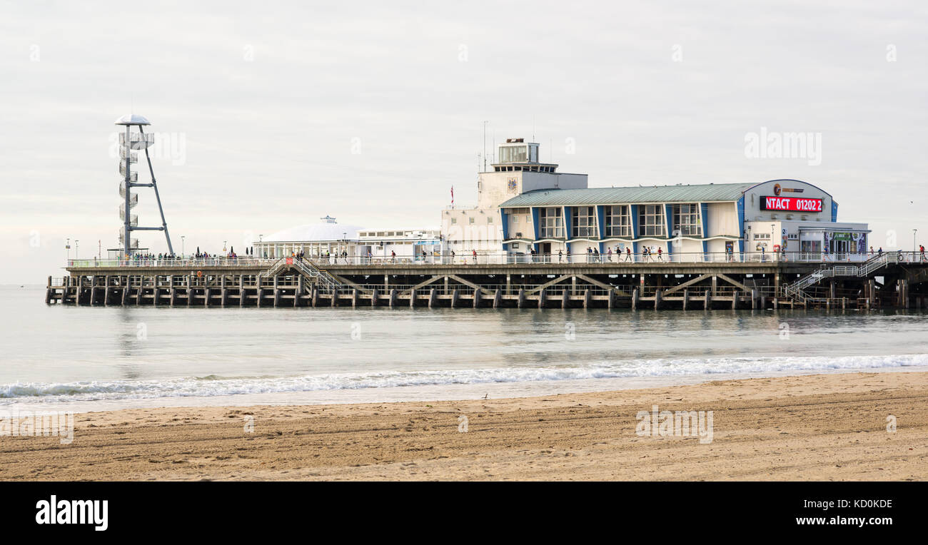 Bournemouth Pier, Dorset, UK, October Stock Photo - Alamy