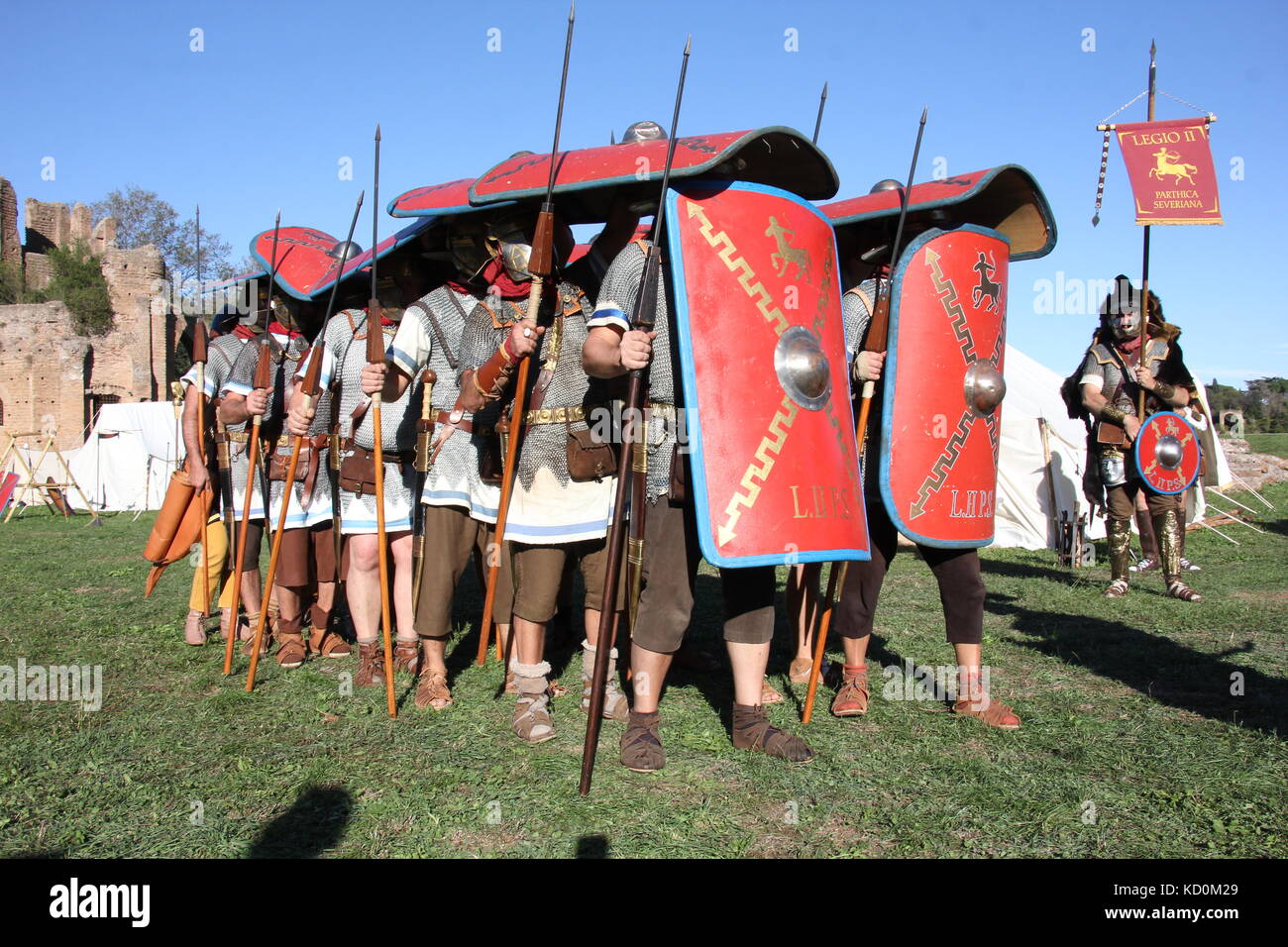 Roma Victrix event - Ancient Roman camp historical re enactment at the ...