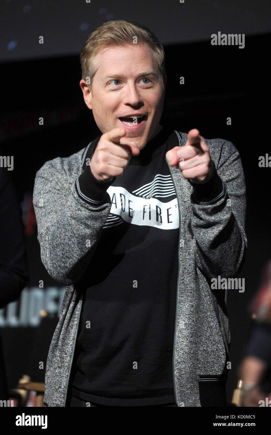 Anthony Rapp attends the 'Star Trek: Discovery' Panel at The Theater at ...