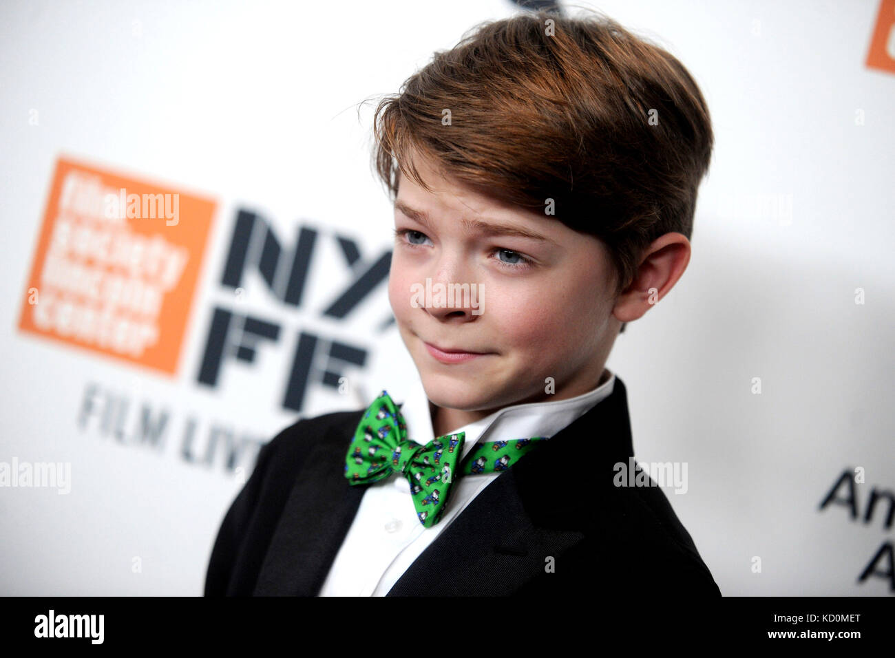 Oakes Fegley attends the 'Wonderstruck' premiere during the 55th New ...