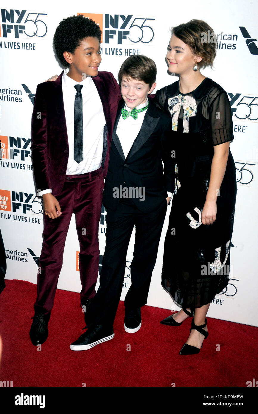 Jaden Michael, Oakes Fegley and Millicent Simmonds attend the ...
