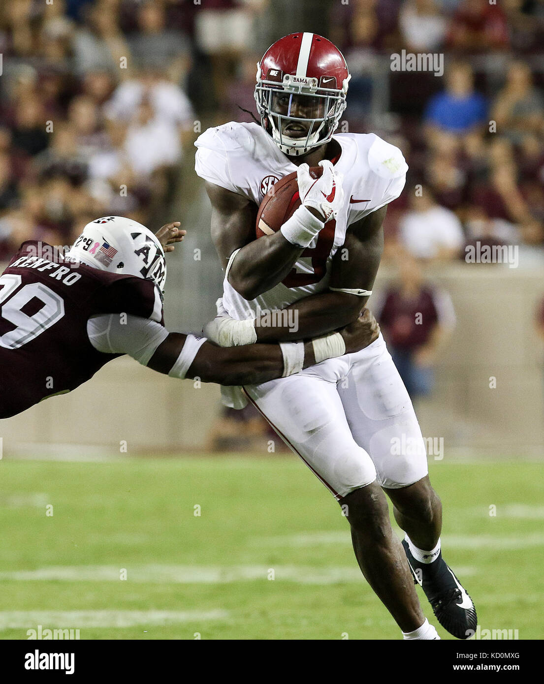 October 6, 2017: Alabama Crimson Tide running back Bo Scarbrough (9 ...