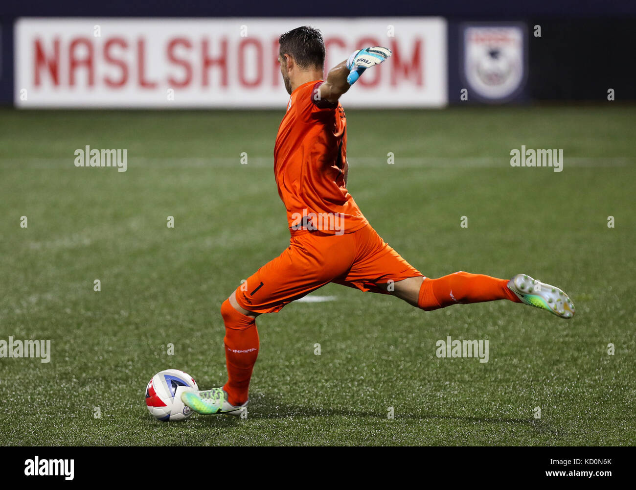 Miami, Florida, USA. 07th Oct, 2017. San Francisco Deltas goalkeeper ...