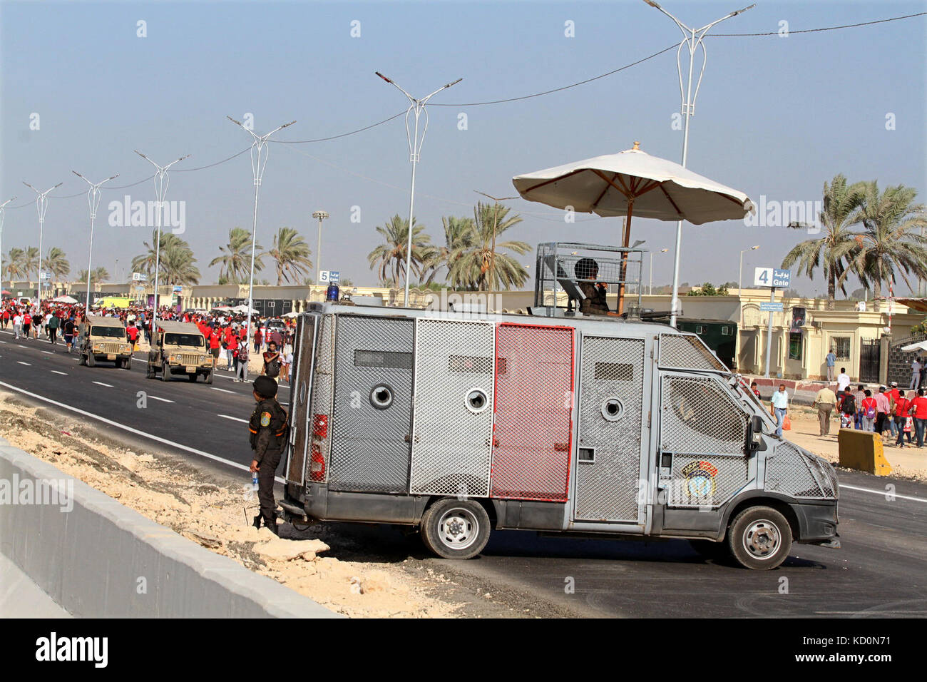 October 9, 2015 - Alexandria, Alexandria, Egypt - Egyptian security ...