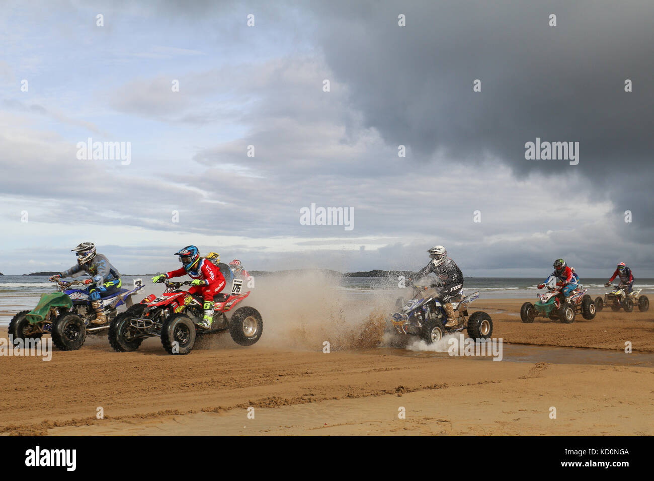 Portrush Beach Races Portrush, Northern, Ireland. 08th Oct, 2017. The ...