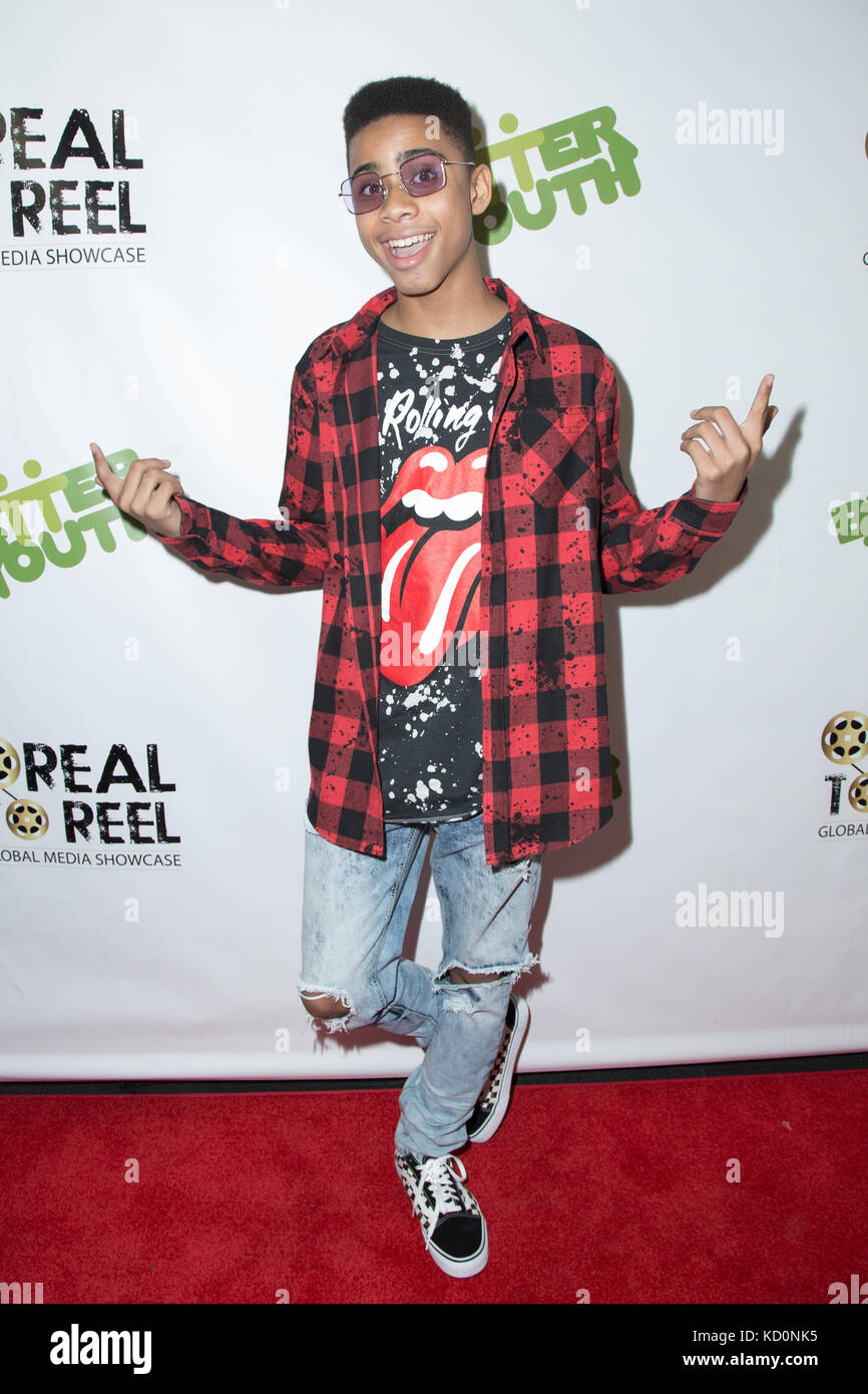 Los Angeles, California, USA. 7th October, 2017. Bryce Xavier attends ...