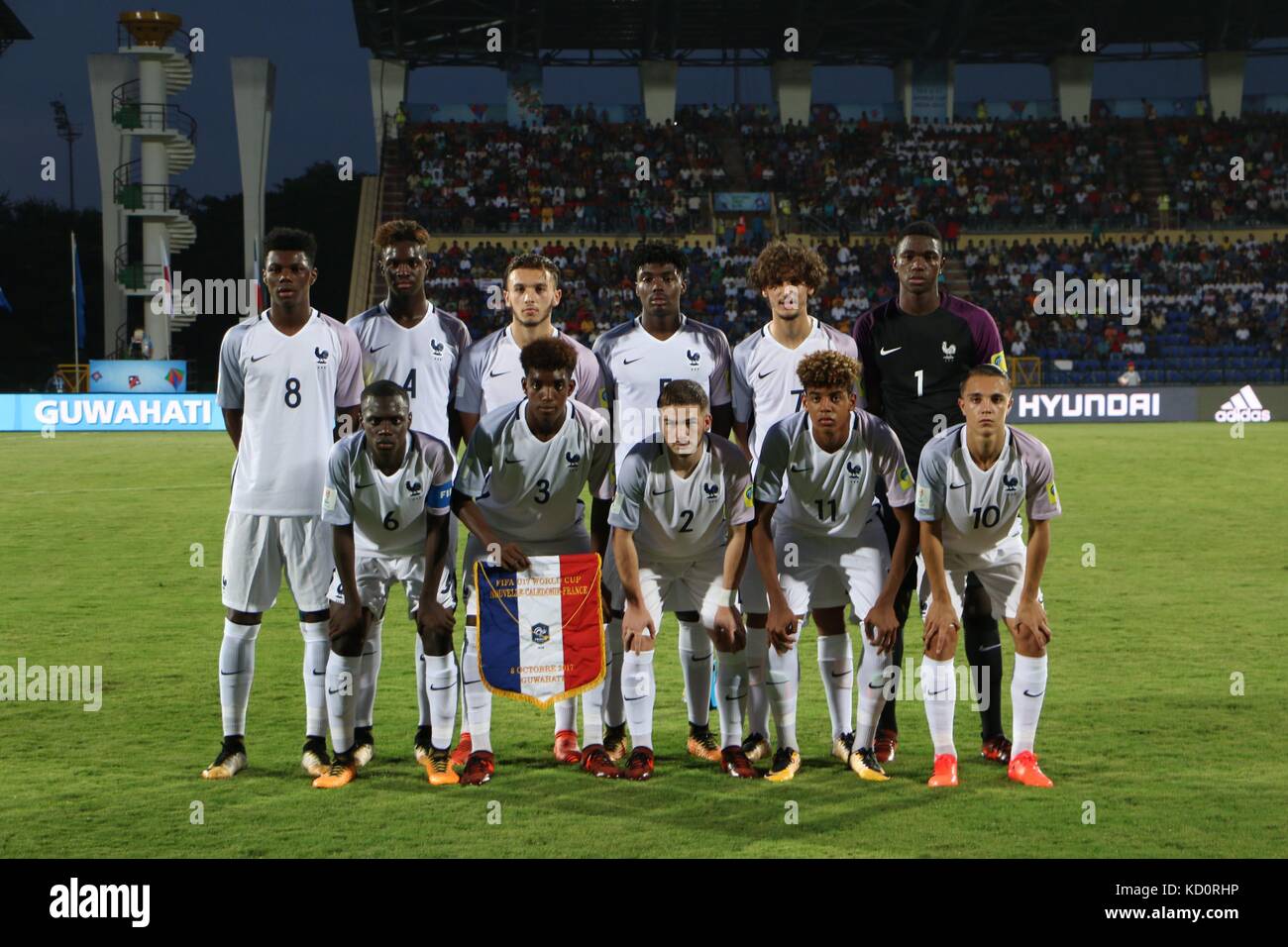 The France Team Line Up High Resolution Stock Photography and Images ...