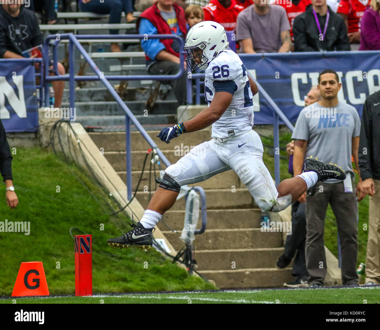 Saturday October 7th - Penn State Nittany Lions running back Saquon ...