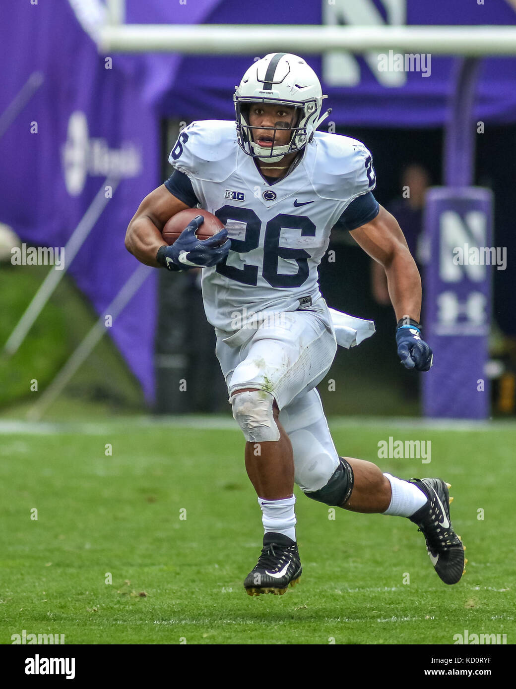 Saturday October 7th - Penn State Nittany Lions running back Saquon ...