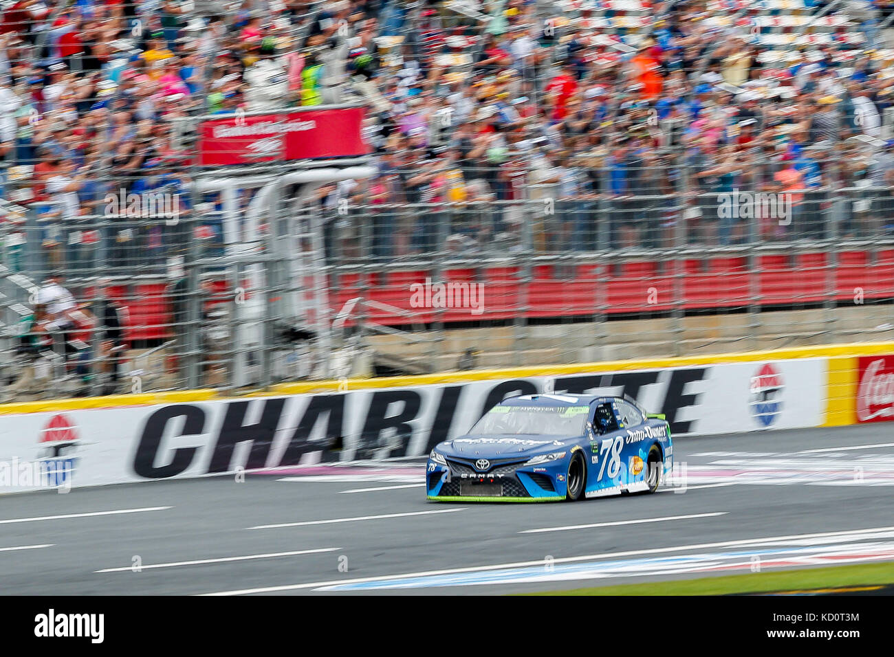 Charlotte, NC, USA. 8th Oct, 2017. Monster Energy Series driver Martin ...