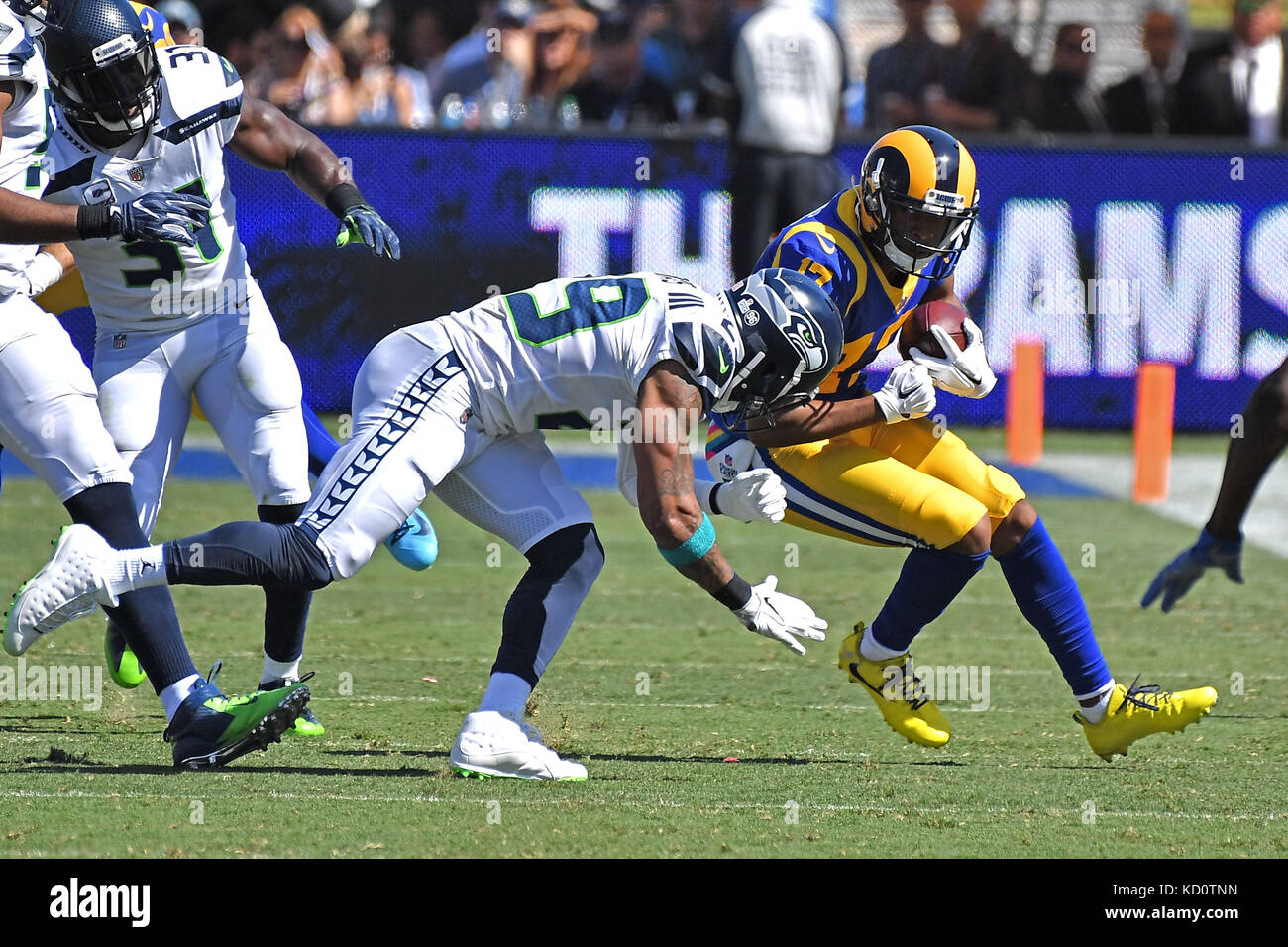 Los Angeles, CA, USA. 8th Oct, 2017. Los Angeles Rams wide receiver ...