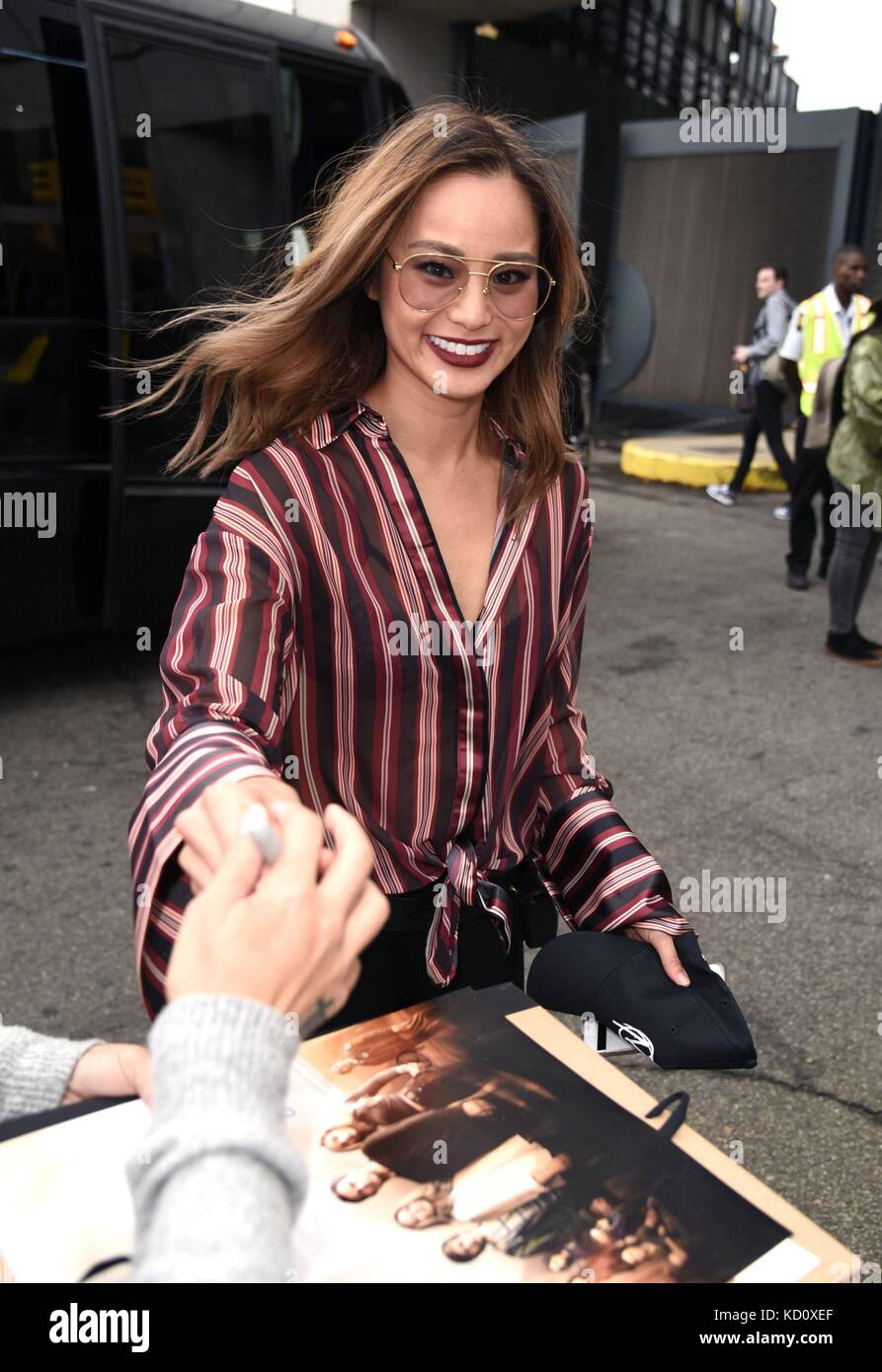New York, NY, USA. 8th Oct, 2017. Jamie Chung, seen at NYC Comic Con ...