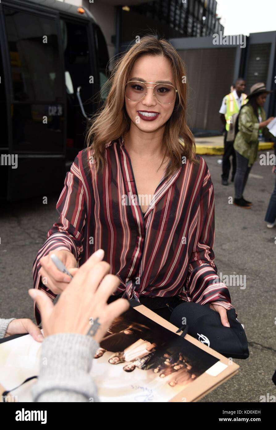 New York, NY, USA. 8th Oct, 2017. Jamie Chung, seen at NYC Comic Con ...