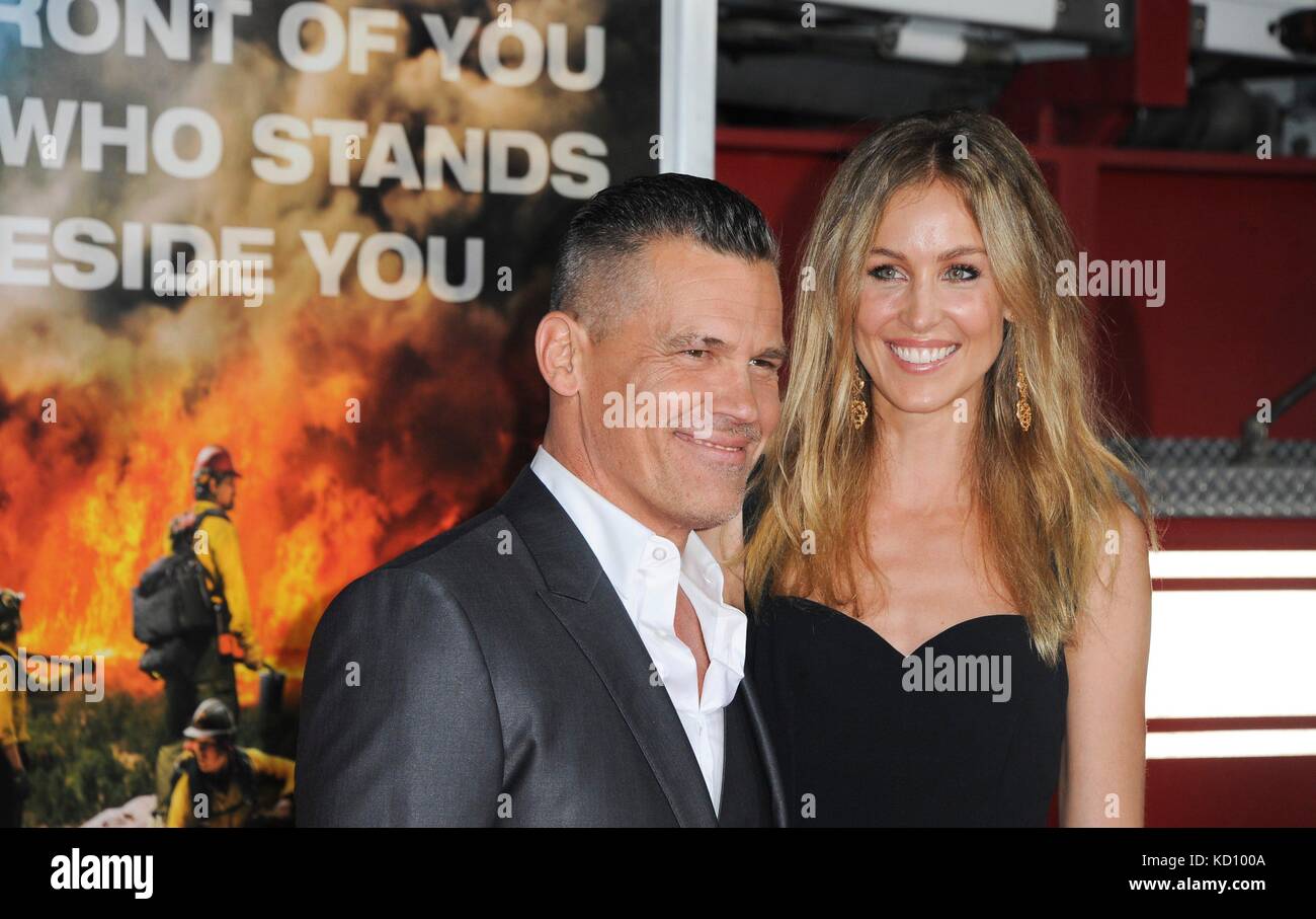 Los Angeles, CA, USA. 8th Oct, 2017. Josh Brolin, Kathyrn Boyd at ...