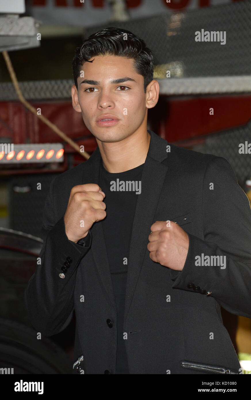 Los Angeles, USA. 8th Oct, 2017. Ryan Garcia at the premiere for "Only ...