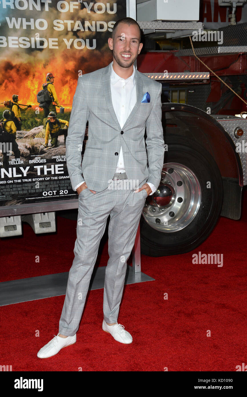 Los Angeles, USA. 8th Oct, 2017. Sam Quinn at the premiere for "Only ...