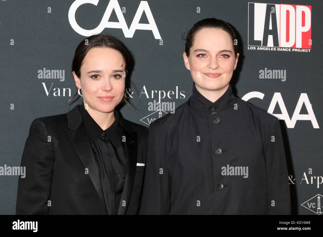 Los Angeles, CA, USA. 7th Oct, 2017. Ellen Page, Emma Portner at ...