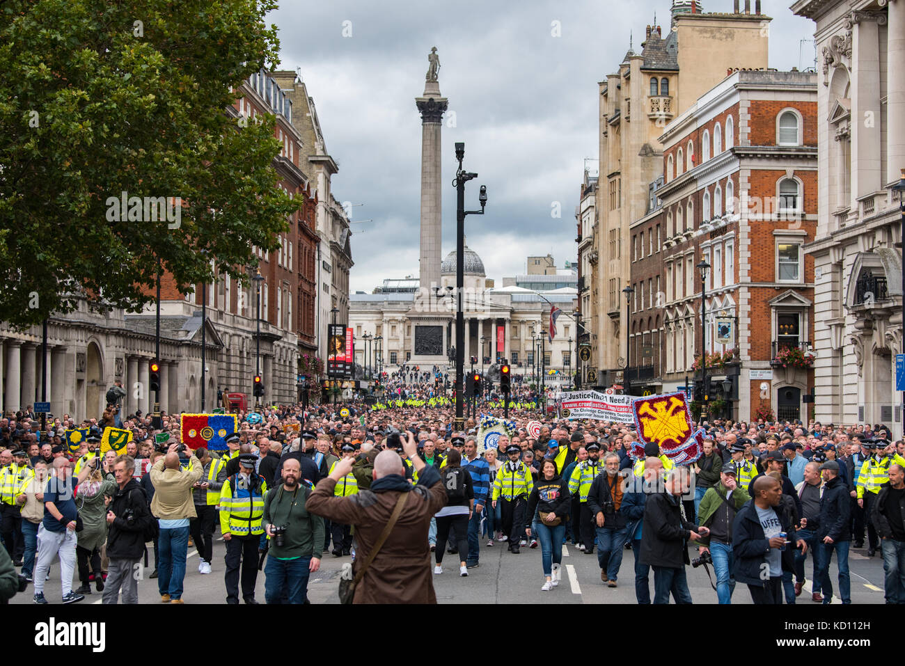 London, United Kingdom. 07th October 2017. Street movement group ...