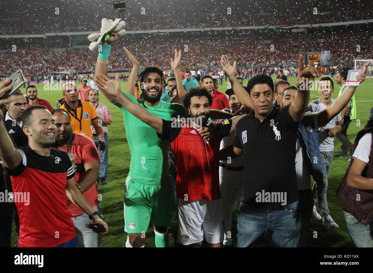 October 9, 2015 - Alexandria, Alexandria, Egypt - Egypt's Mohamed Salah ...