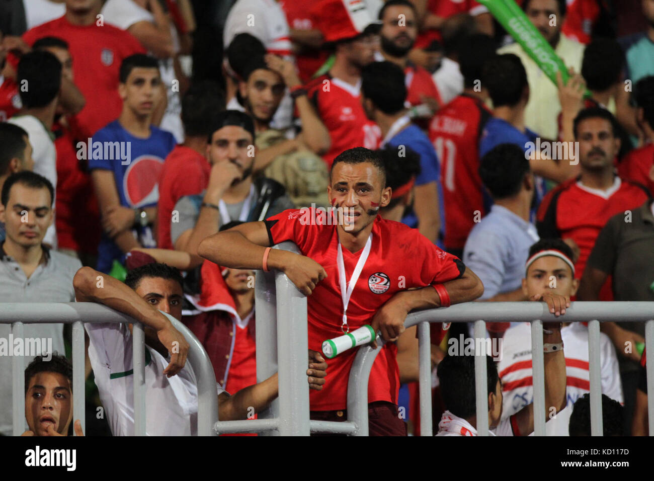 October 9, 2015 - Alexandria, Alexandria, Egypt - Supporters of Egypt ...