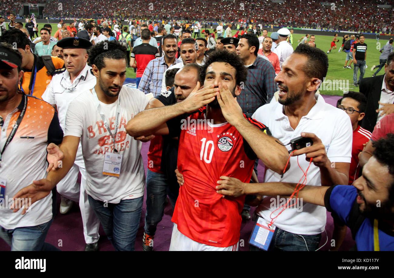 October 9, 2015 - Alexandria, Alexandria, Egypt - Egypt's Mohamed Salah ...