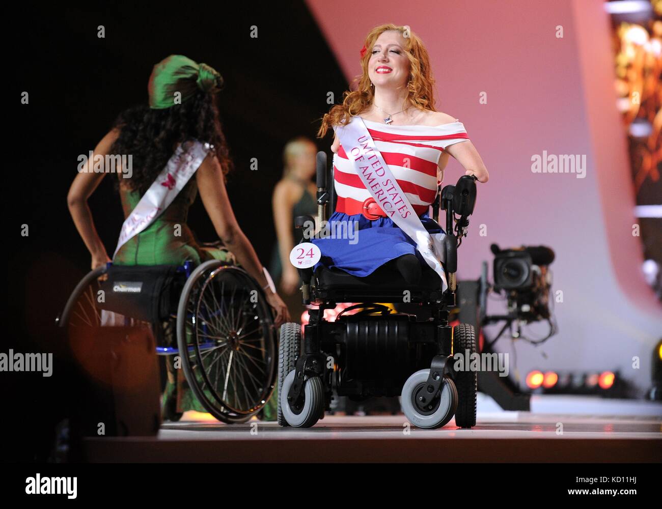 Jennifer Lynn Adams (USA) First Miss Wheelchair World 2017 are held on ...